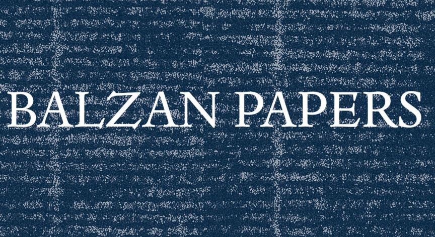 Balzan Papers collection: the second issue - Fondazione Internazionale ...