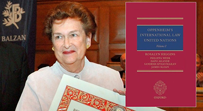 Interview: ein “neuer Oppenheim” von Rosalyn Higgins - Fondazione ...